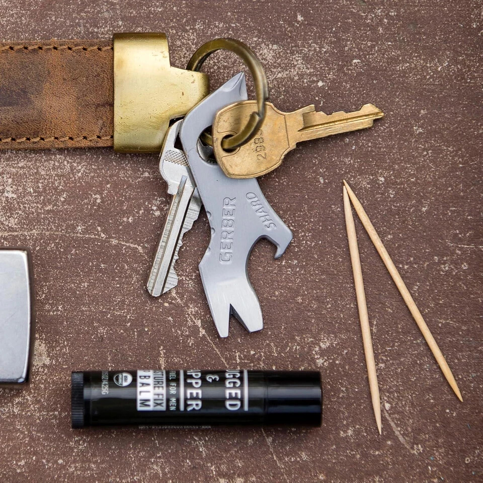 Gerber Gear Shard 7-in-1 Keychain Bottle Opener Multitool With ...