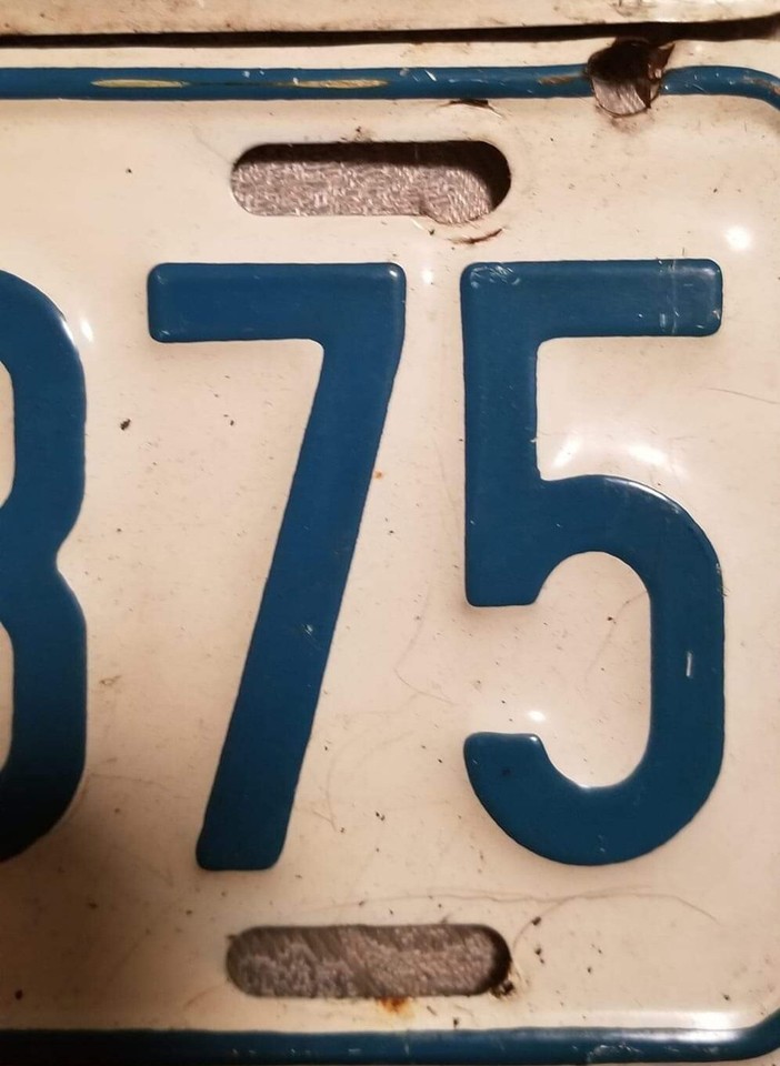 1970 Maryland Motorcycle License Plate | eBay