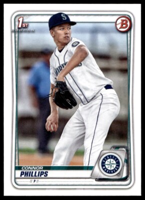 2020 Bowman Draft Connor Phillips G290 Seattle Mariners #BD-71 | eBay