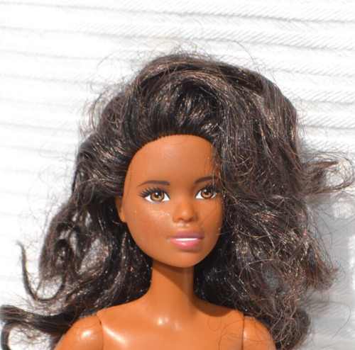 AA Barbie doll Asha face Fashionistas Articulated Knees Bent Arm L18HF ...