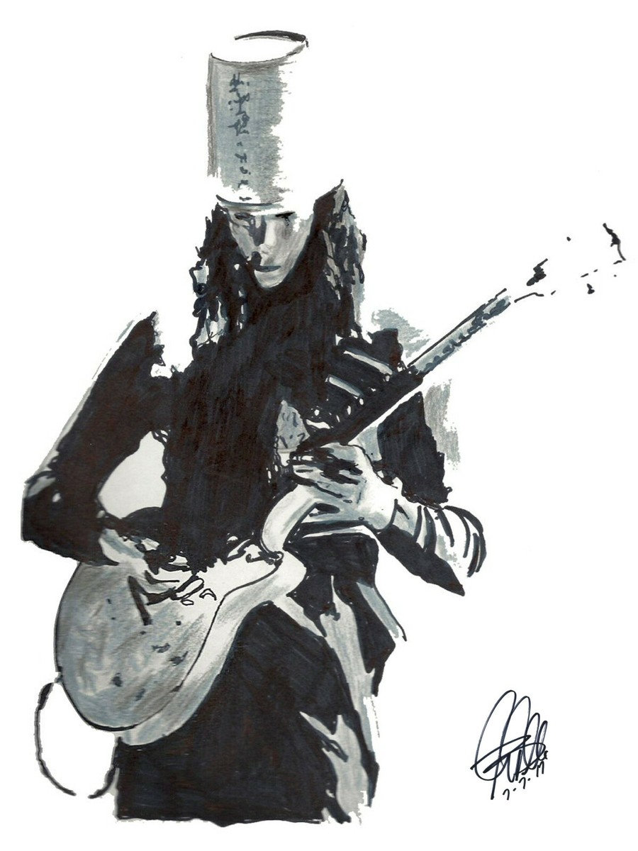 Buckethead Poster Buckethead At Golden State Theatre 2024 | Old