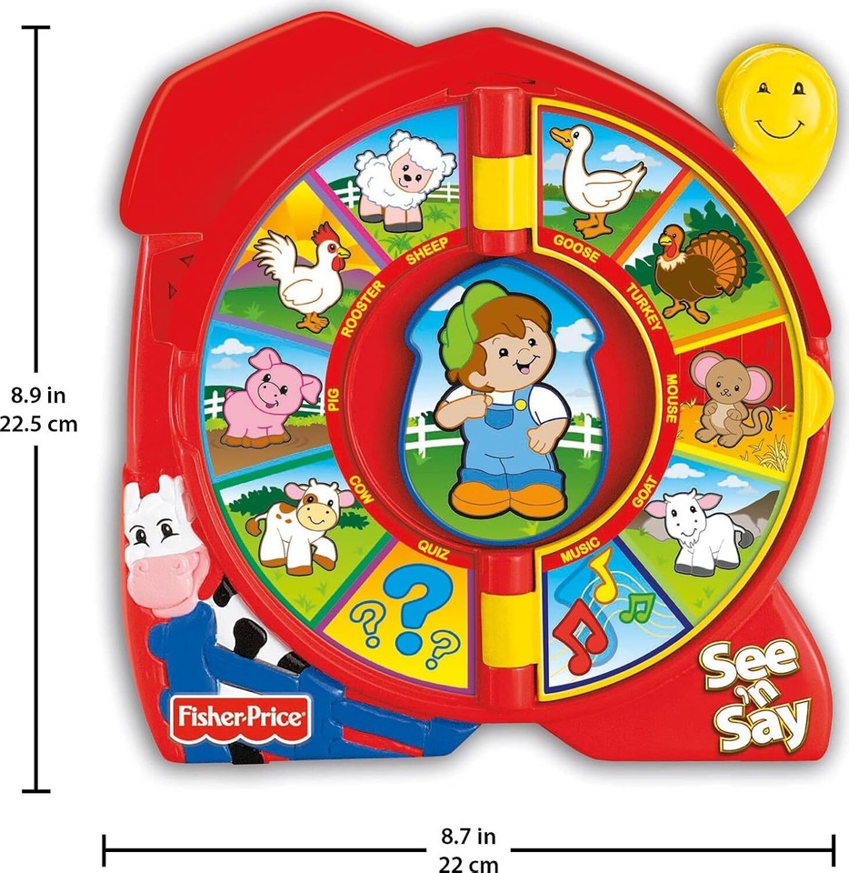 Fisher-Price Little People Toddler Toy See ‘n Say The Farmer Says ...