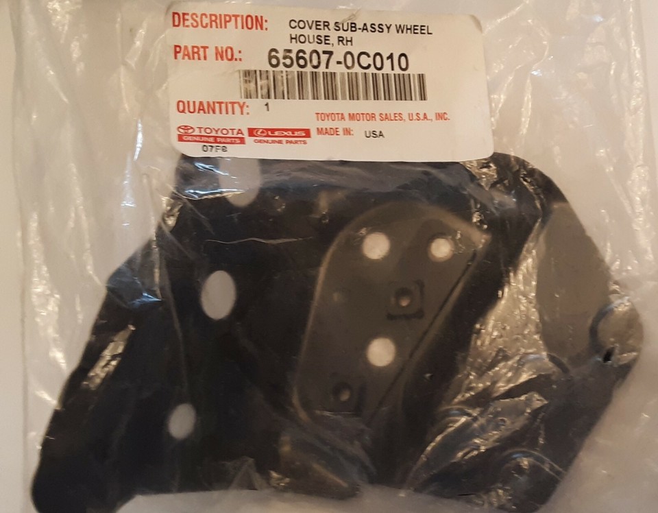 Toyota OEM 2007-2016 Tundra Wheel house cover Rear fender Right ...