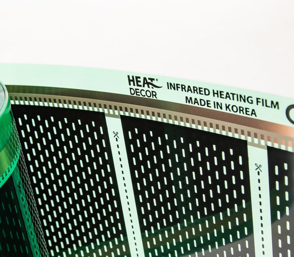 Infrared Underfloor Heating Film SET 12m2 | Smart Thermostat | DIY ...