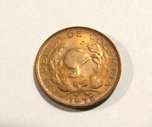 Colombia 1975 1 Centavo unc Coin | eBay