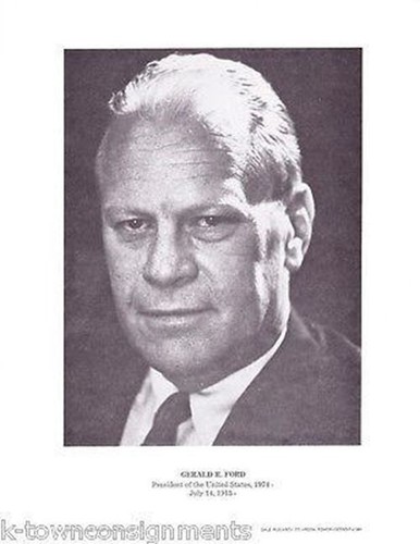 Gerald Ford United States of America President Vintage Polotical Photo ...