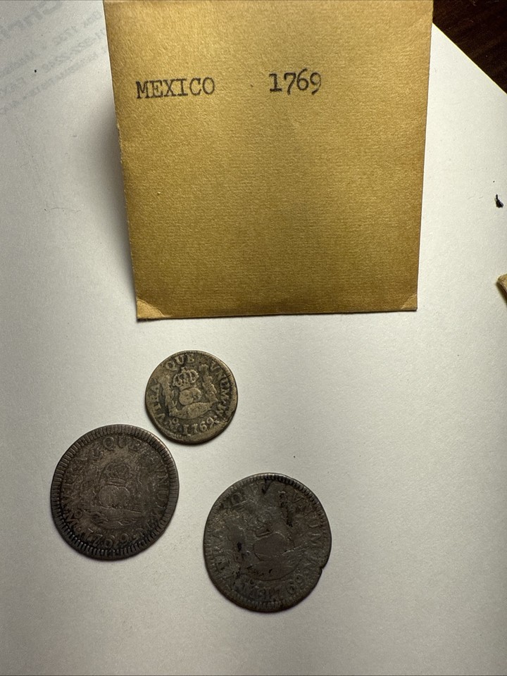Mexico 1769 Pillar Coin Collection Look | eBay