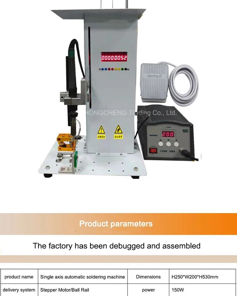 Smart Semi-Automatic Soldering Machine Aviation Connector Soldering ...