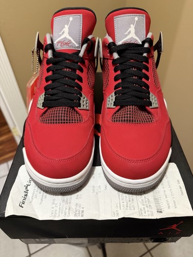 Size 12 - Air Jordan 4 Retro Toro Bravo 2013 308497-603 OG VNDS ...