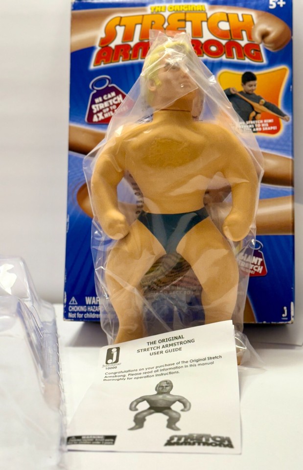 NEW! Hasbro Stretch Armstrong GIANT 10" Action Figure Factory Sealed ...