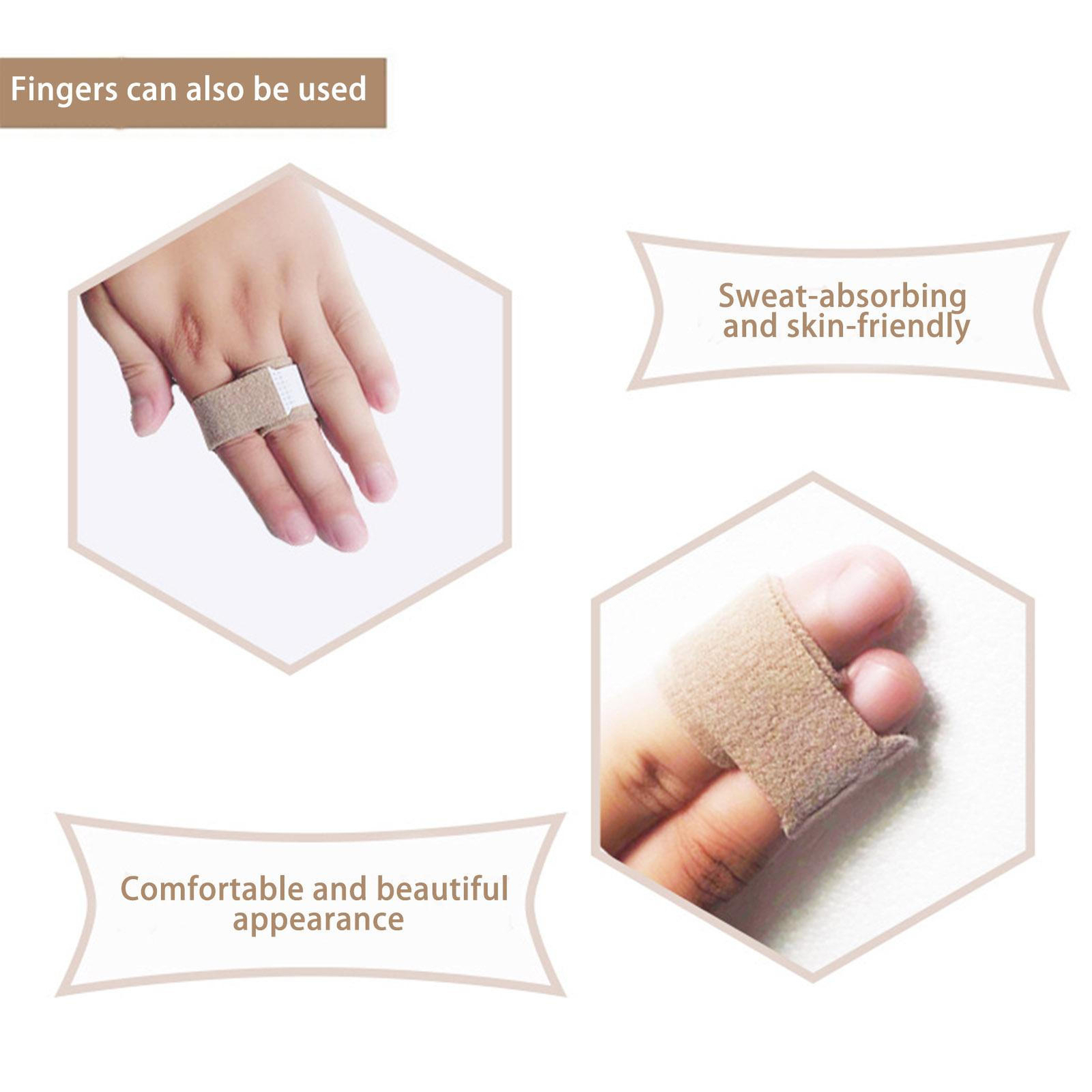 6pcs Bunion Big Toes Corrector Hammer Toe Splint Straightener Wrap ...