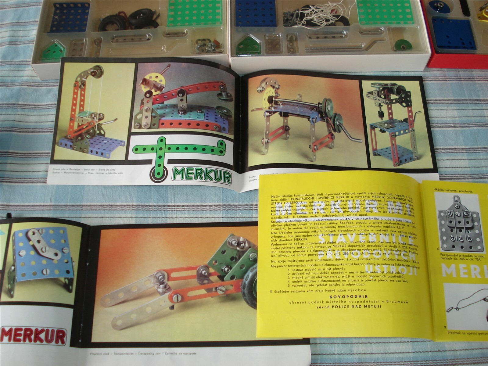 MERKUR - MERKUR MECCANO - M1 - 300 - 310 - JOB LOT MERKUR ...