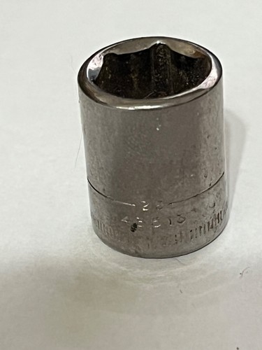 Craftsman Vintage 12MM " 6 Pt 1/4" Drive Shallow Socket USA -G2-43513 ...