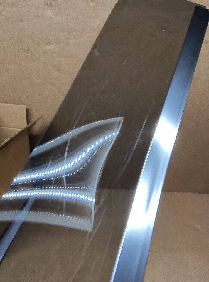 NOS Deflecta-Shield 2535 SC 55" Solar Grey Bug Shield Cadillac Eldorado ...
