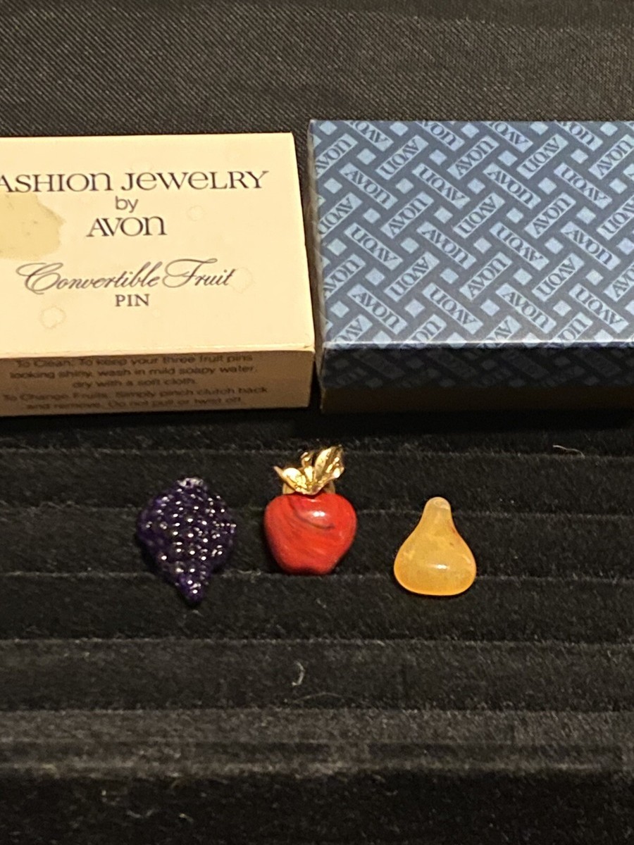 Back V Shaped Pin Vintage Christian Dior Gold Black Enamel Rhinestone