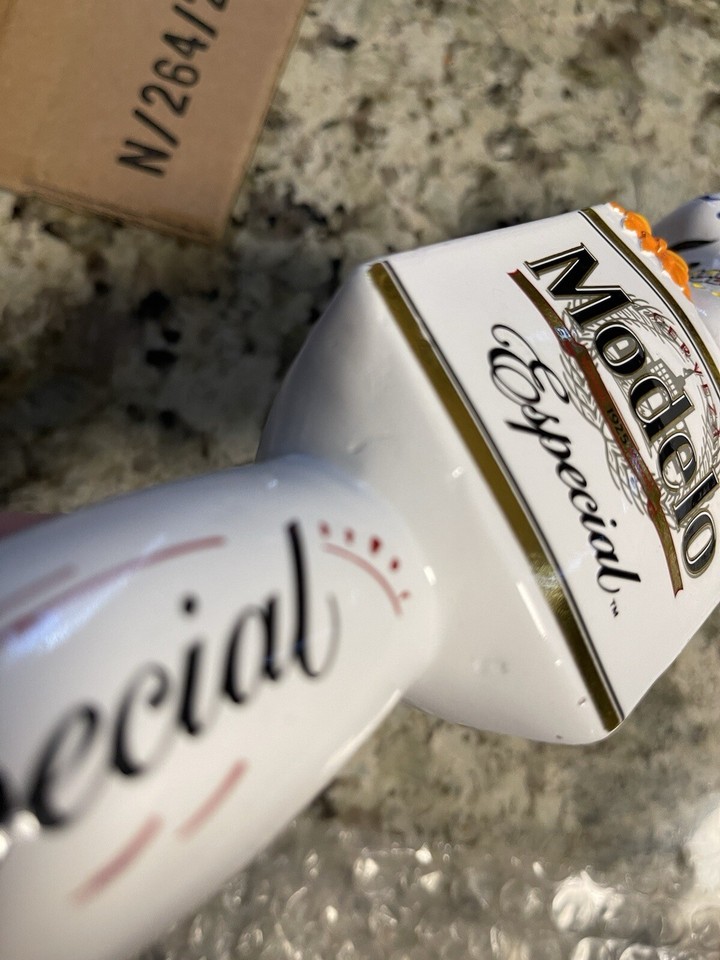 Modelo Especial Sugar Skull Beer Draft Tap Handle 10 1/4" **READ ...