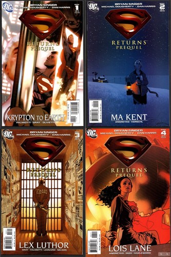 Superman Returns Prequel #1 2 3 4 (of 4) (DC, 2006) NM- Adam Hughes | eBay