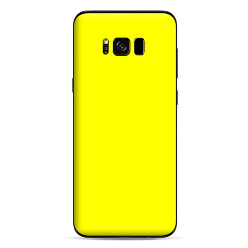 Skins Decals for Samsung Galaxy S8 - Bright Yellow | eBay