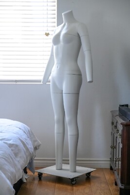 USAKHV GH35 FEMALE GHOST INVISIBLE FIBERGLASS MANNEQUIN FULL BODY STAND ...