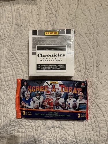 2022 Panini Chronicles NFL Football Monster Box Sealed & Scare A Treat ...