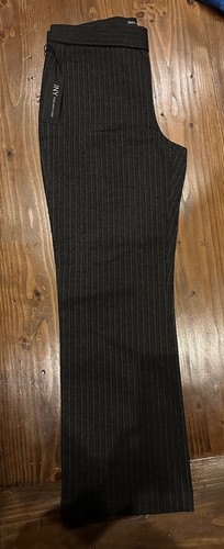 Jones New York Pinstripe Flare Mid Calf Pants | eBay