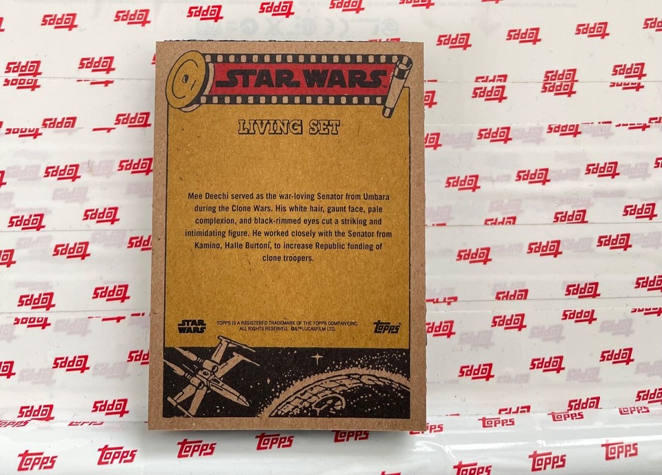 2022 Topps Star Wars Living Set #271 Mee Deechi SP Card The Clone Wars ...