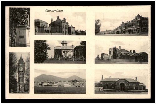 Original Vintage Postcard - Camperdown various town scenes. A2 | eBay Australia