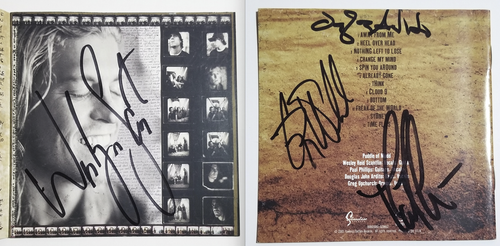 Puddle of Mudd REAL SIGNED Life On Display CD Cover #1 COA Autographed ...