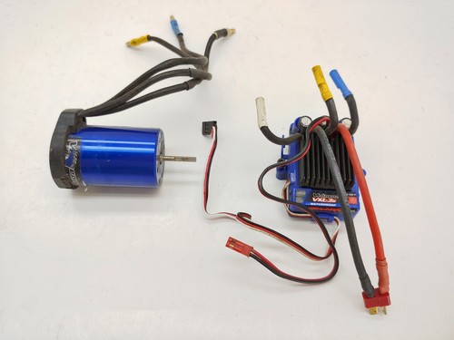 Traxxas Velineon 1/10 VXL-3s Brushless ESC & 3500kv Motor Combo 4-Pole ...