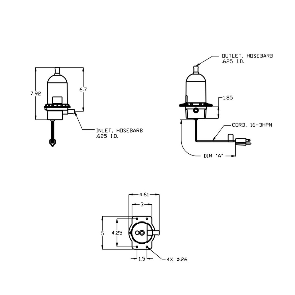 HOTSTART Engine Block Heater TPS102GT10-013 | 1000W 240V 4.2Amps Temp ...