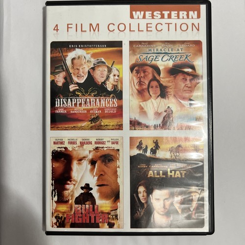 Wild West 4 Pack: Disappearances/Miracle at Sage Creek/Bullfighter/All ...