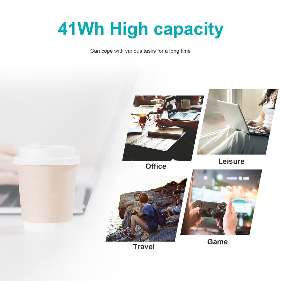 Battery For HP 807957-001 HS03 HS03031-CL HS04 Model# HS04041-CL HSTNN ...