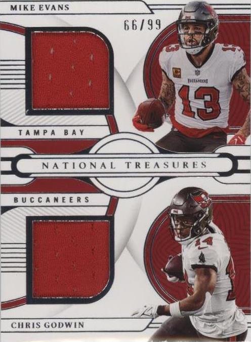 2022 Panini National Treasures - Nfl Game Gear Combo Materials Mike ...