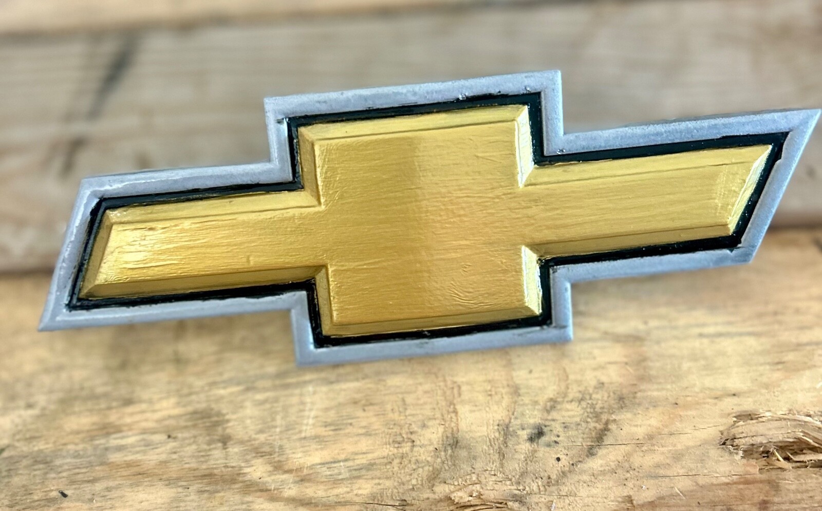Hand restored Chevy grille bowtie emblem 86 | eBay