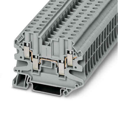 10pcs PHOENIX CONTACT ，UT 4-QUATTRO HV - Four-conductor terminal block ...
