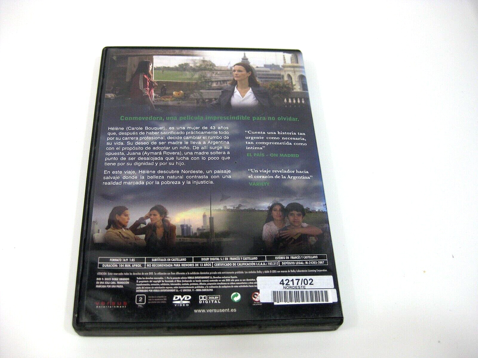 NORDESTE DVD CAROLE BOUQUET AYMARA ROVERA GOYA TOLEDO JOSE CORONADO | eBay