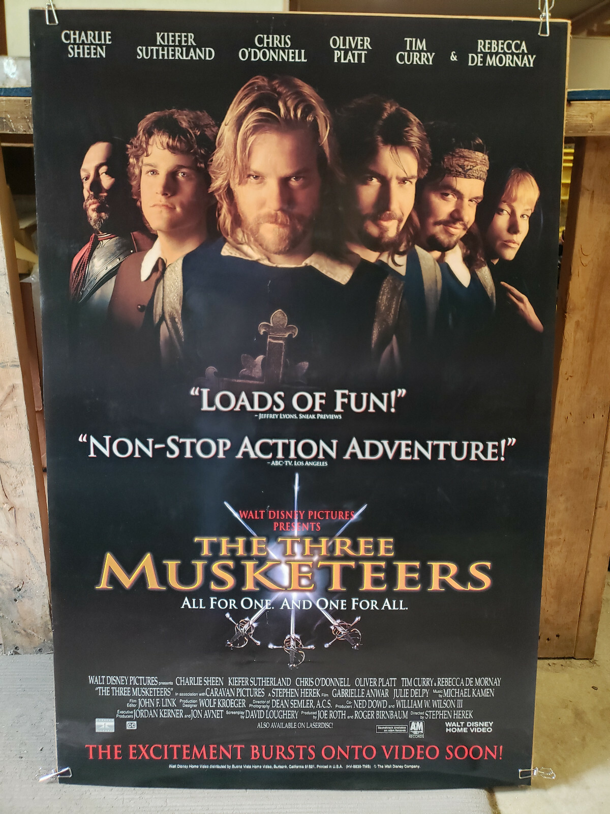 The Three Musketeers 1993 Poster