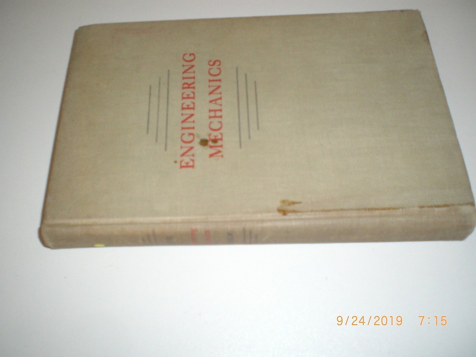 Engineering Mechanics by Ferdinand L. Singer Hardcover | eBay