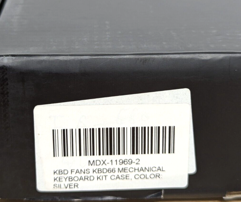 Massdrop X KBD Fans KBD66 Mechanical Keyboard Kit Case Silver MDX-11969 ...