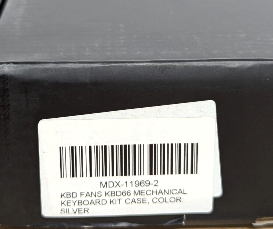 Massdrop X KBD Fans KBD66 Mechanical Keyboard Kit Case Silver MDX-11969 ...