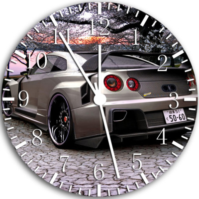Nissan GTR Frameless Borderless Wall Clock Nice For Gifts or Decor W39 ...