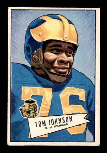 1952 Bowman Large #90 Thomas Johnson SP RC EX X3270538 | eBay