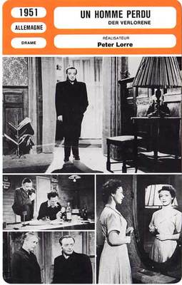 FICHE CINEMA : UN HOMME PERDU - Lorre,John 1951 Der Verlorene/The Lost ...