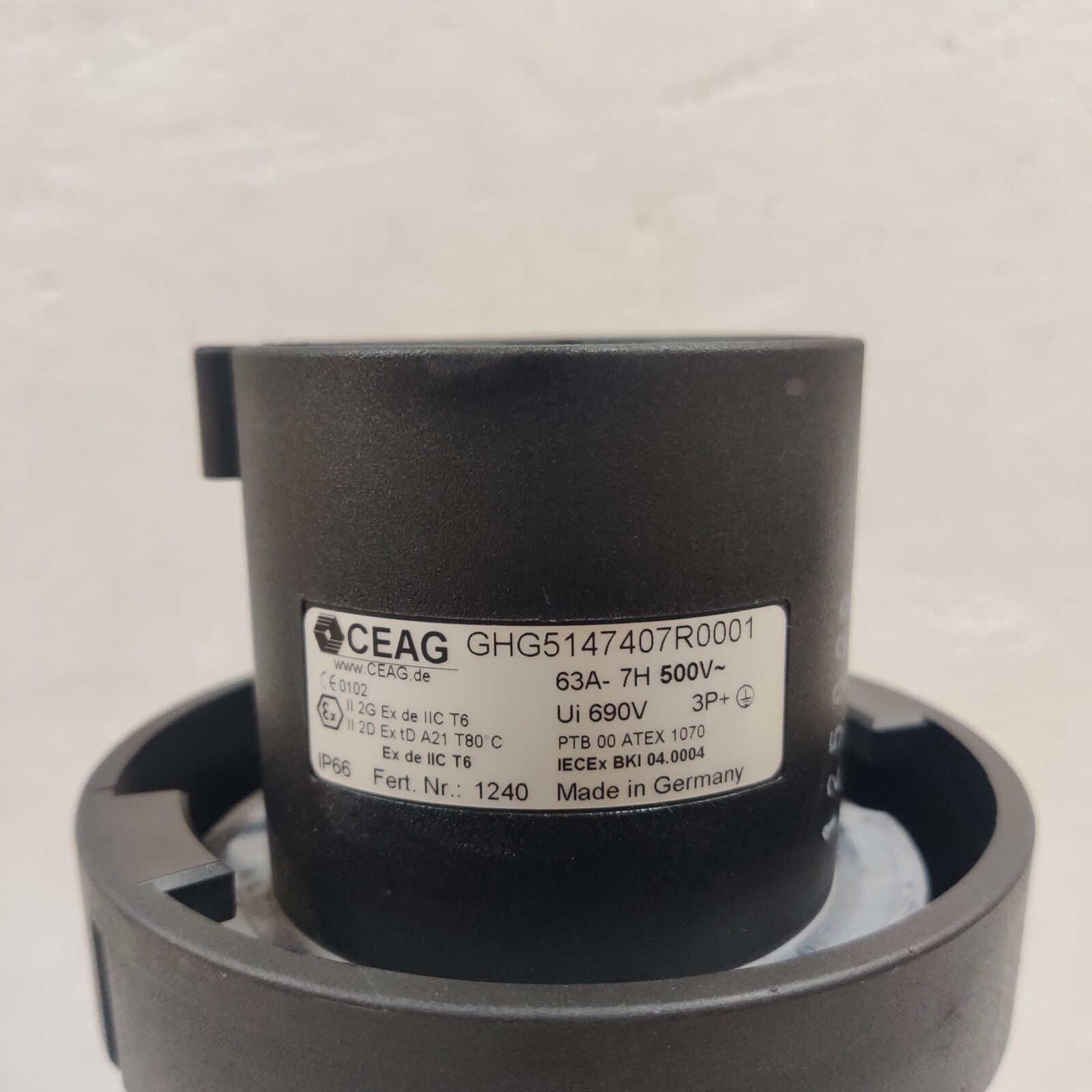 CEAG GHG5147407R0001 PLUG 63A-7H 500V 3P UI 690V NEW | eBay