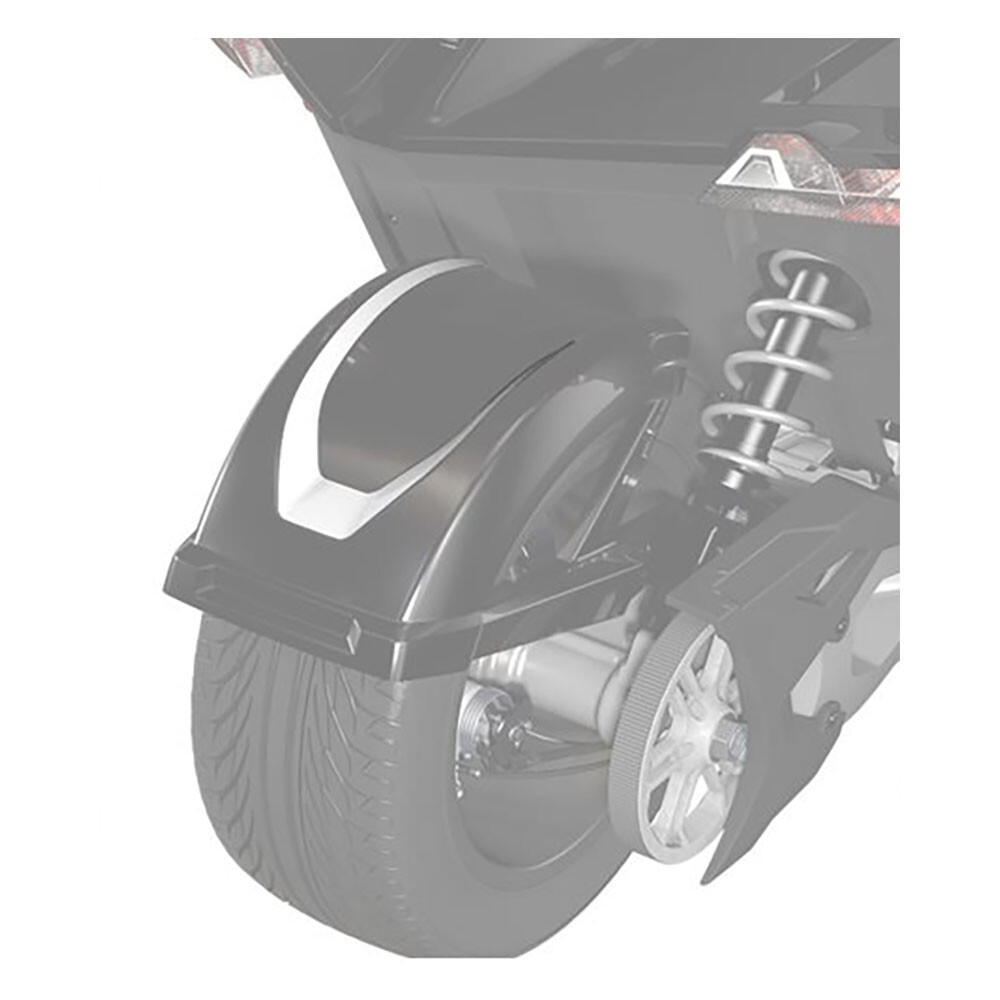 Polaris 2883282-599 White Lightning 265mm Rear Fender Decal 2017-2021 ...