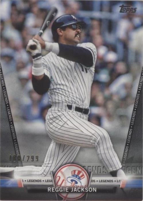 2018 Topps - Topps Salute Series 2 Legends Reggie Jackson #S-77 Black ...