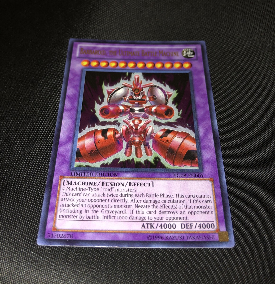 Barbaroid The Ultimate Battle Machine Yu Gi Oh! Wiki Barbaroid, The