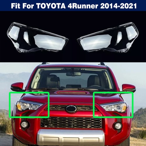 Clear Headlight Cover Lens Shell Mask Left&Right For Toyota 4Runner ...