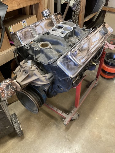 69-72 CORVETTE 5.7L 350CI #3870010 CAST IRON REBUILDABLE ENGINE ...