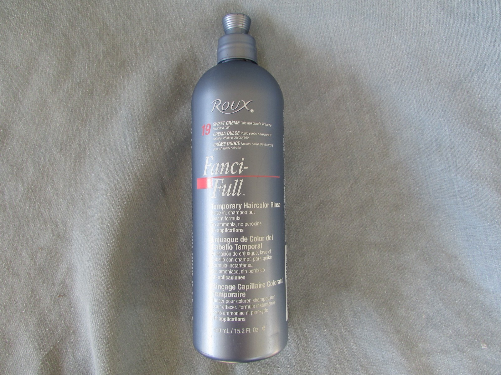 Roux Fanci-Full Instant Hair Color Rinse, 19 Sweet Creme, 15.2 Ounce ...